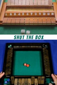 Shut the Box: Rules, Scoring and How to Play - Group Games 101