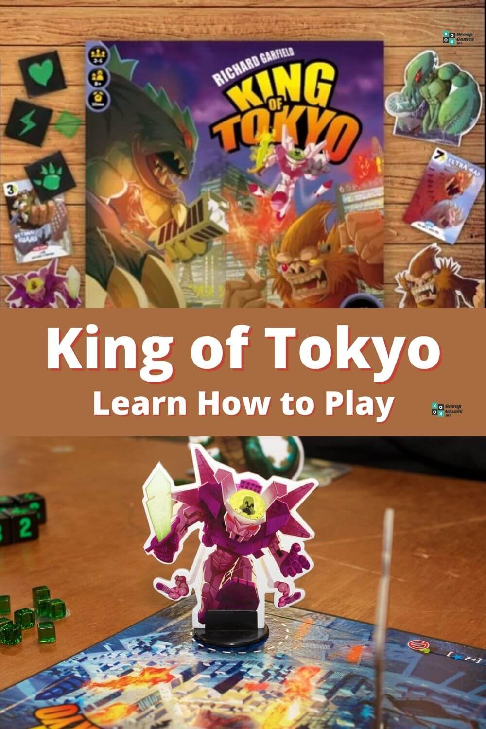 King Of Tokyo Rules: Basics of How to Play - Group Games 101