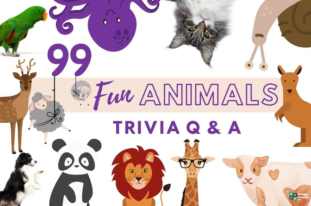 99 Animal Trivia Questions and Answers Group Games 101