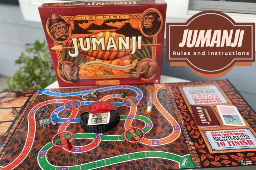 Jumanji Board Game Rules Group Games 101