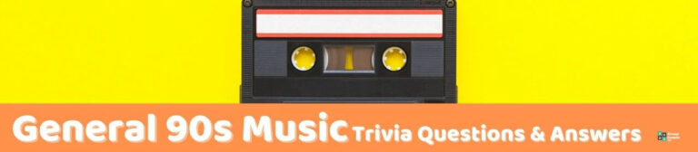 37 Fun 90's Music Trivia Questions (and Answers)