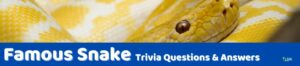 40 Snake Trivia Questions (and Answers) | Group Games 101