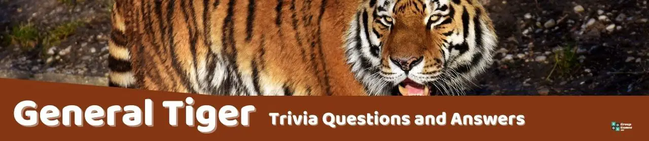 49 Tiger Trivia Questions (and Answers) | Group Games 101