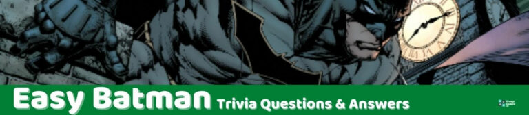 41 Batman Trivia Questions (and Answers) | Group Games 101