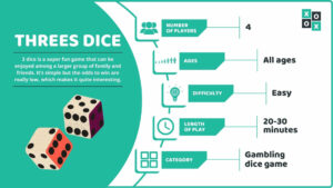 3 Dice Game: Rules and How to Play - Group Games 101