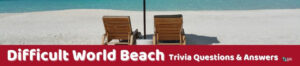 40 Beach Trivia Questions (and Answers) | Group Games 101