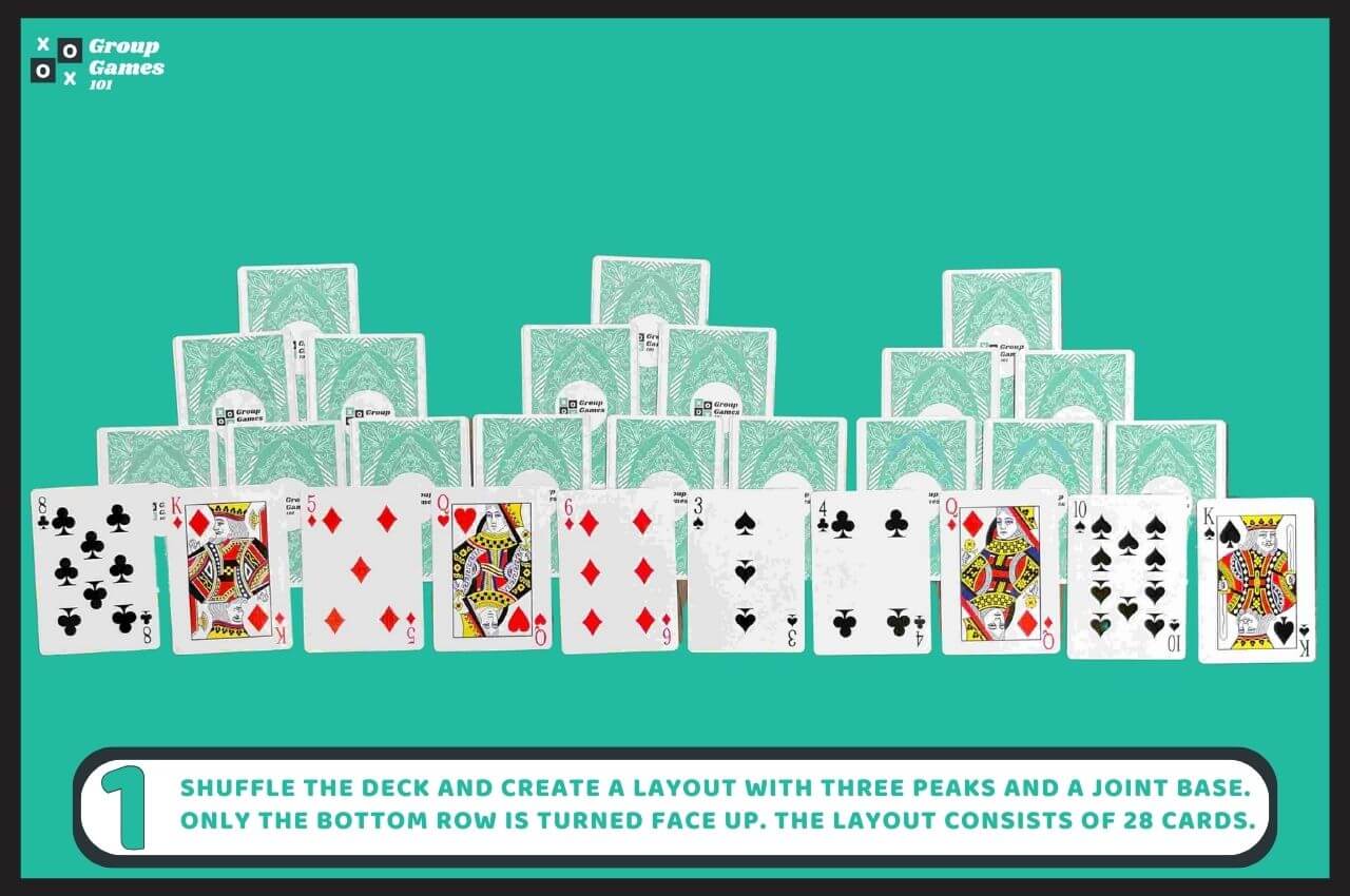Tri Peaks Solitaire: Rules and How to Play | Group Games 101